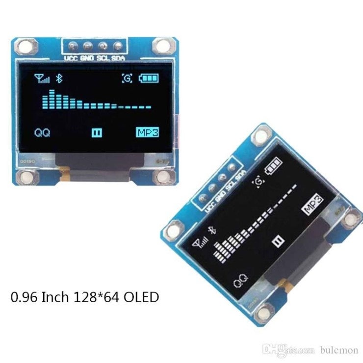0.96" inch IIC/I2C Communication 12864 OLED LCD Module 사용법입니다 : 네이버 블로그