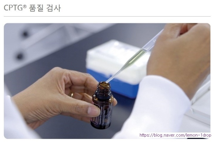 CPTG품질검사.아로마등급. 세계최고오일. 1등급. 품질마크. 과학적방법의 품질테스트.도테라코리아 : 네이버 블로그