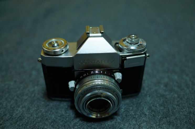자이스 이콘 콘타플렉스IV(Zeiss Ikon Contaflex IV)와 필름사진 : 네이버 블로그