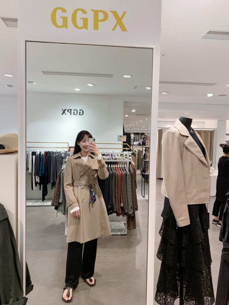 지지피엑스 GGPX 트렌치코트 야상점퍼, 이번 가을신상 완전 내 스타일이야! : 네이버 블로그