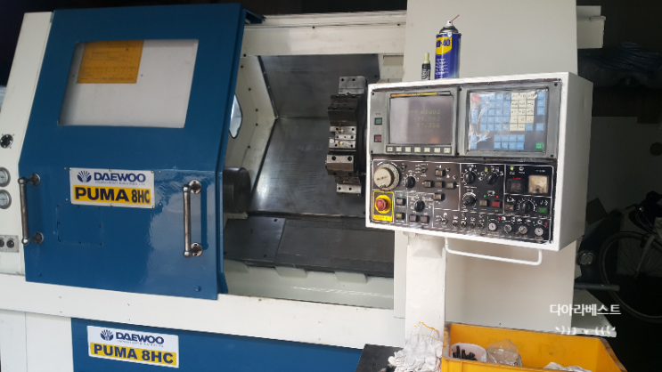 중고CNC선반 대우 8인치 PUMA-8HC [에스테크] : 네이버 블로그