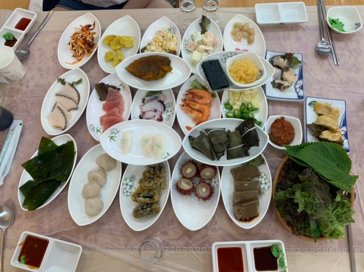 양양 낙산해수욕장 맛집 5호낙산횟집 회만먹어도 배부른데 귀한 오징어까지회스끼다시매운탕 네이버 블로그