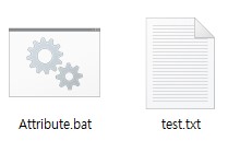 bat(batch) 배치 파일 파일 속성 Attrib : 네이버 블로그