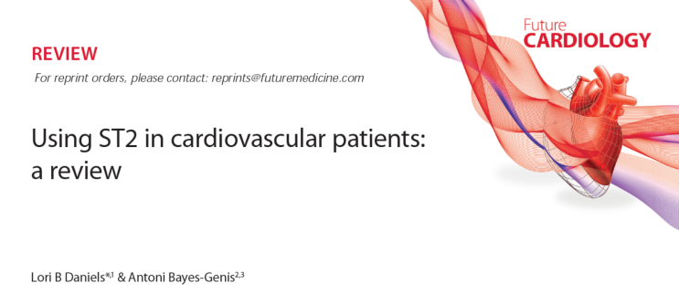 Using ST2 in cardiovascular patients: a review : 네이버 블로그