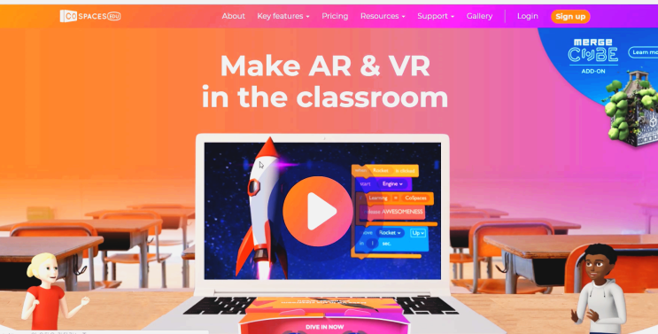 [가상현실, 증강현실 제작하기] 코스페이시스 가입하기 | 블록코딩으로 만드는 VR, AR | CoSpaces : 네이버 블로그