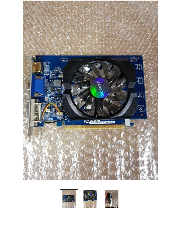 [반짝특가] 중고 기가 바이트 GV-N730 D3 -1GI 그래픽 팝니다 : 네이버 블로그