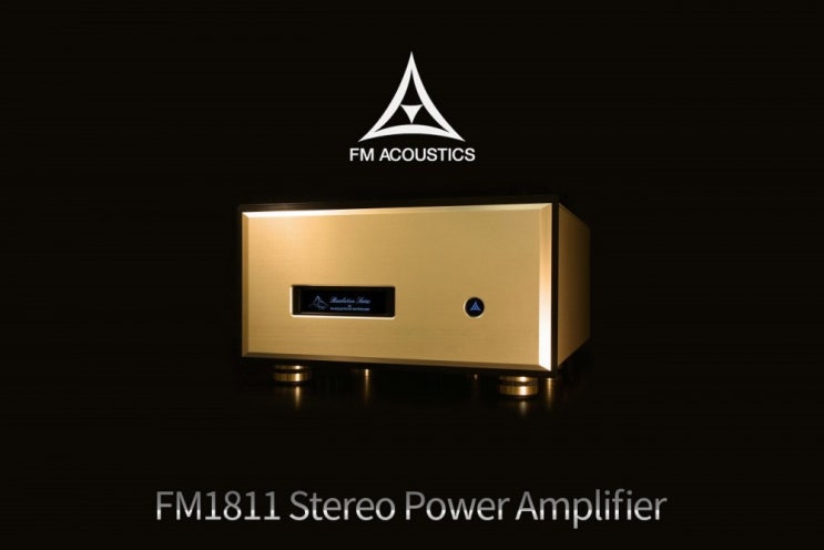 단독 출격이 가능한 2옴 1600W의 기함 FM Acoustics FM1811 Stereo Power Amplifier ...