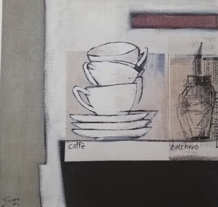 카페나 주방에 걸면 좋은 그림 프랭크 담 Frank Daum Untitled : 네이버 블로그