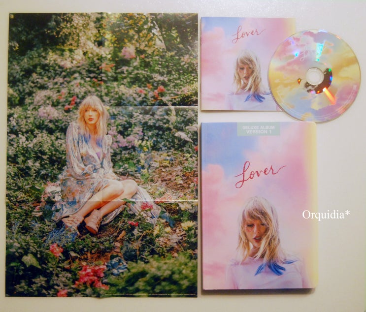 테일러 스위프트 7집 앨범 Lover 디럭스 (Taylor Swift Deluxe ver.1&2) : 네이버 블로그