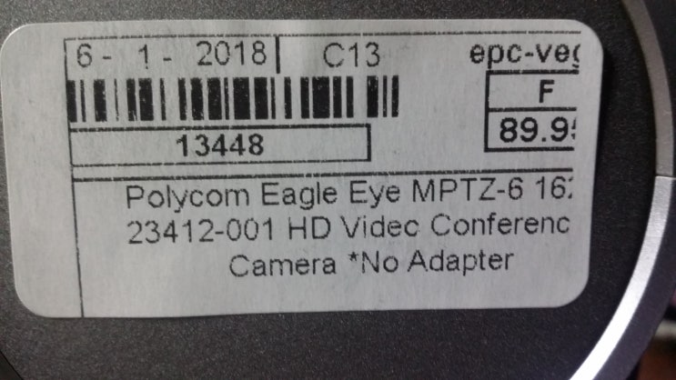화상회의 카메라 ( Polycom Eagle MPTZ-6 ) 수리 : 네이버 블로그
