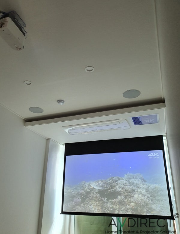 서울시 용산구 후암로 LG 미니빔 HF80LA,91인치 전동 스크린,데논 RCD-M41CD, Bluetooth/2웨이 스피커 시스템을 갖춘 HiFi 시스템 ,B&W ...