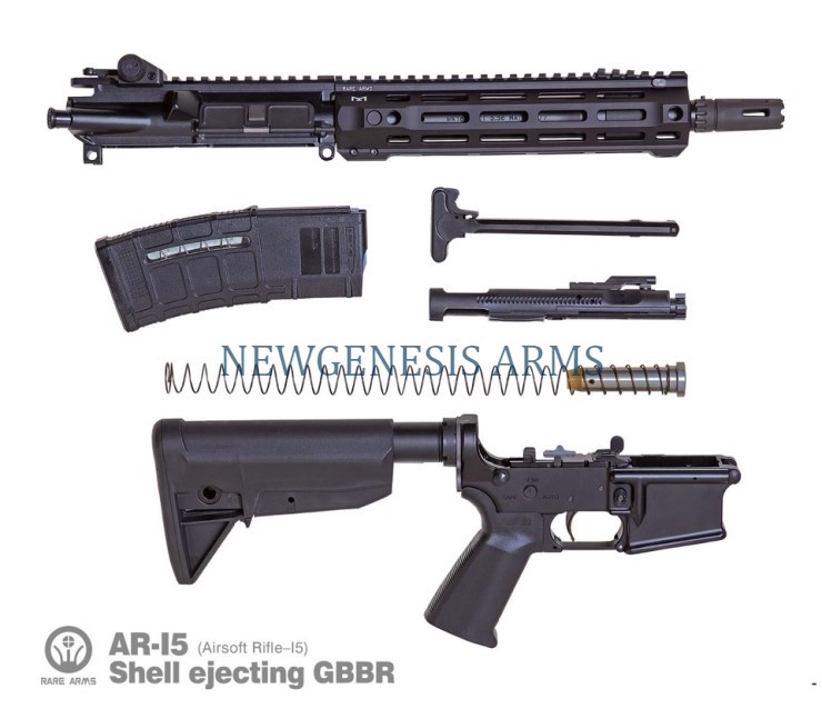 [추가소식 및 혜택추가][신제품/프리오더시작!!][RAREARMS]AR-15 Shell ejecting GBBER (탄피배출식 ...