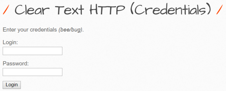 [비박스] Sensitive Data Exposure - Clear Text HTTP (Credentials ...
