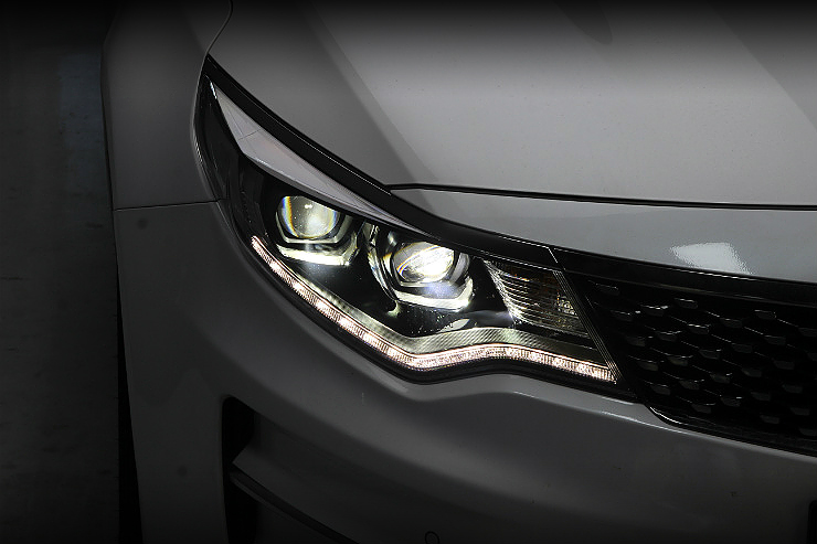 올뉴K5 HID 사양 차량에 더뉴K5 LED라이트 (헤드램프) 시공.. 구변서류까지 발급해 드렸습니다. : 네이버 블로그