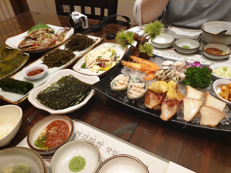강남 맛집 수 없이 많은 음식들의 조화로운 향연 강남 해초 한정식 해담채 네이버 블로그