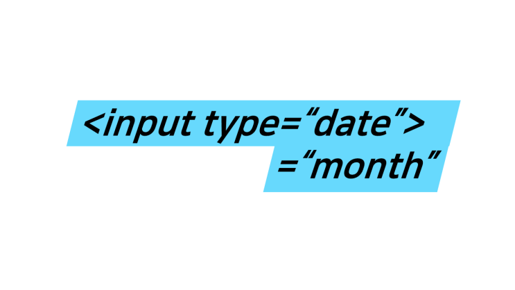 [HTML] input type="date", "month"출력하기 : 네이버 블로그