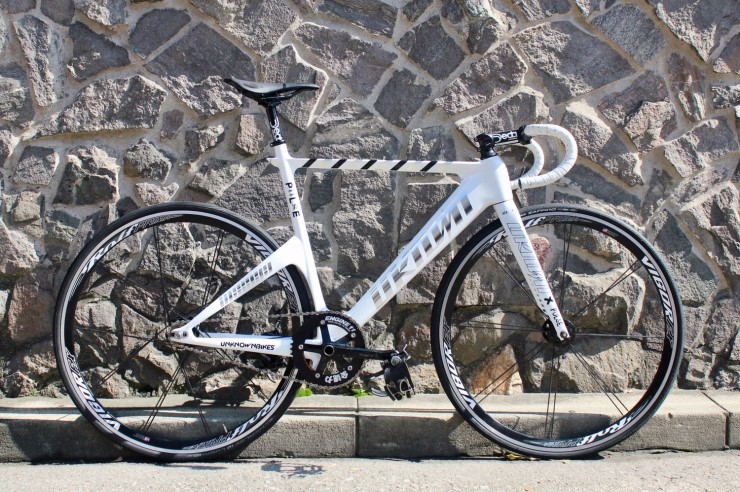 언노운 펄스 카본 트랙 프레임셋 롤프 프리마 비고르FX 트랙 휠셋 스기노75 DD 엔진11 체인링 크랭크셋 데다 ZIPP ...