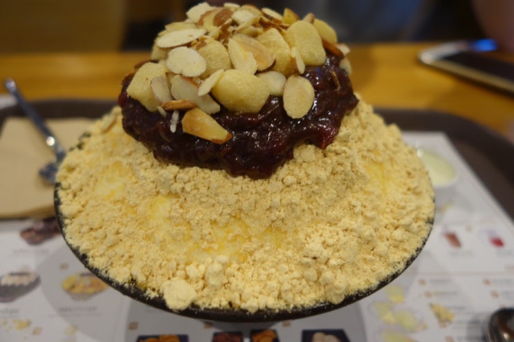 시흥 팥빙수 : 설빙 메뉴판 & 두번 먹게되는 설빙 팥인절미 설빙 리뷰 : 네이버 블로그