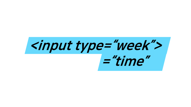 [HTML] input type="week", "time" 출력하기 : 네이버 블로그