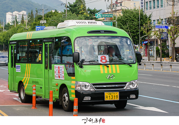 [창원/마을] 창원마을버스 8번 뉴카운티 2도어 디젤 1319호 (신차) : 네이버 블로그