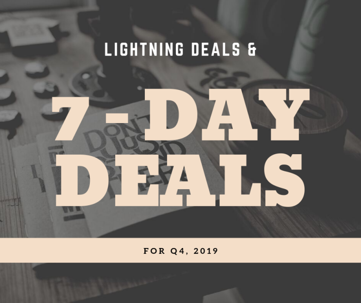 신설된 아마존(Amazon) 7-DAY Deals, 4분기 매출 확대를 위해 이용해 보세요! : 네이버 블로그