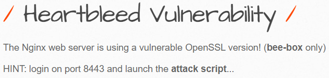 [비박스] Sensitive Data Exposure - Heartbleed Vulnerability : openssl 취약점 ...