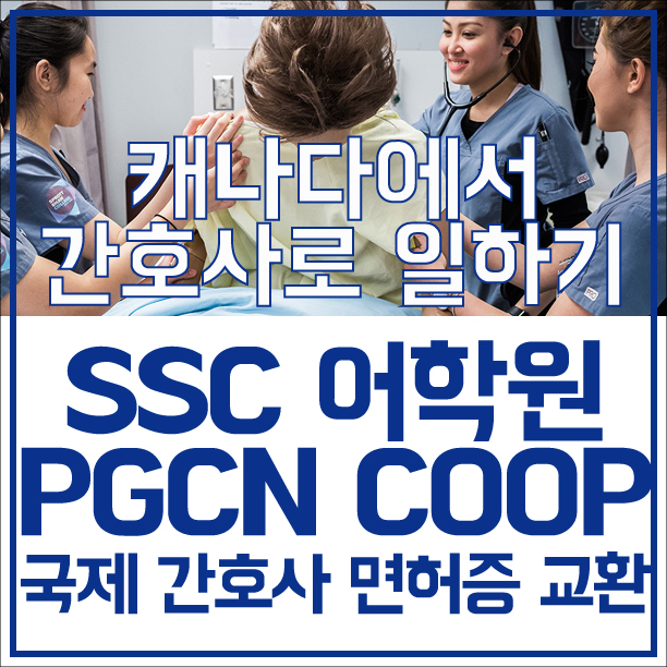 [캐나다어학연수/대구유학원] 캐나다에서 간호사로 일하려면? 국제간호사 면허증 교환 프로그램 SSC PGCN-Coop 캐나다 취업 ...