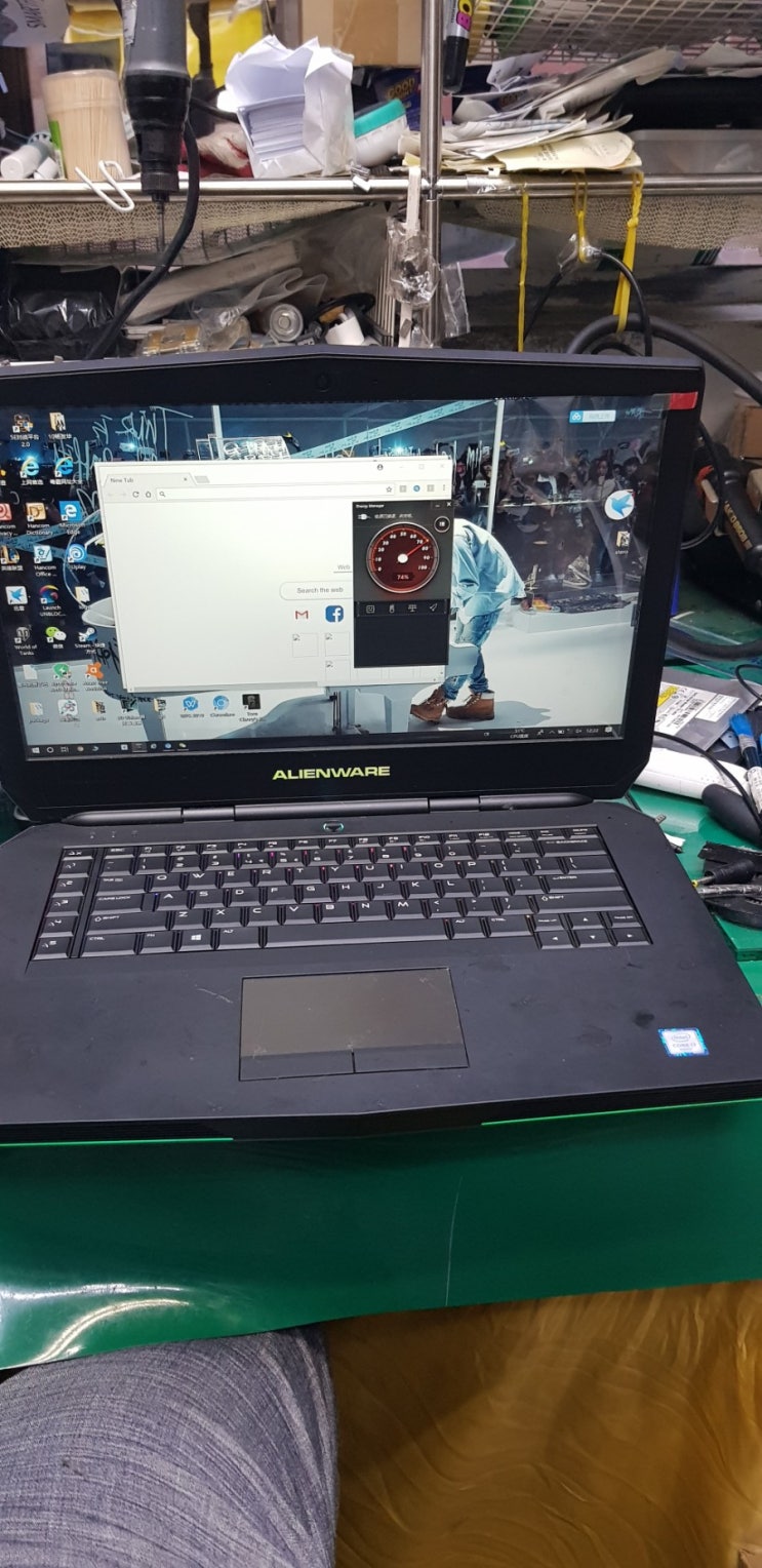DELL Alienware 15 R2 노트북 LP156WF6(SP)(M1)액정파손 신형액정으로 액정교체완료 : 네이버 블로그