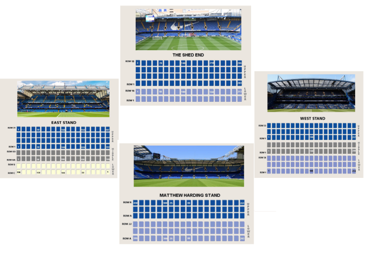 첼시 홈 좌석 안내 (스탬포트 브릿지, stamford bridge) / EPL 직관 : 네이버 블로그