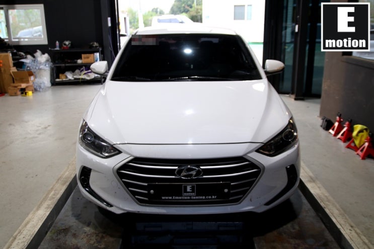 아반떼(AD) XG 2P 브레이크 320mm, HSD DT 일체형 서스펜션 튜닝 ! by 시흥 이모션 : 네이버 블로그