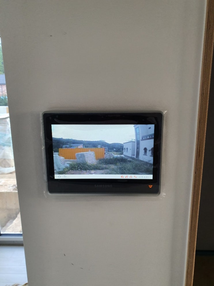 삼성 iot 비디오폰 WIFI 비디오폰 삼성SDS SHP-HB700 : 네이버 블로그