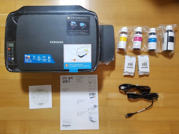 삼성 무한잉크 프린터 / 컬러 잉크젯 복합기 (SL-J1560W) 사용후기♪ : 네이버 블로그