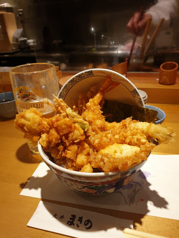 오사카 근교여행 나라역 맛집 텐동 전문점 마키노 :) : 네이버 블로그