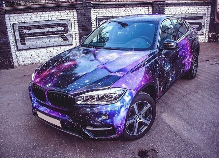 Galaxy style car wrapping film.. : 네이버 블로그