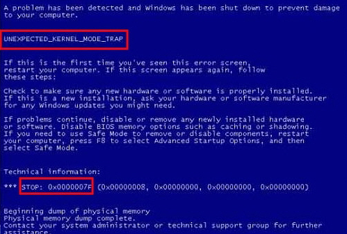 블루 스크린 오류원인 STOP:0x0000007E 해결방법 : 네이버 블로그