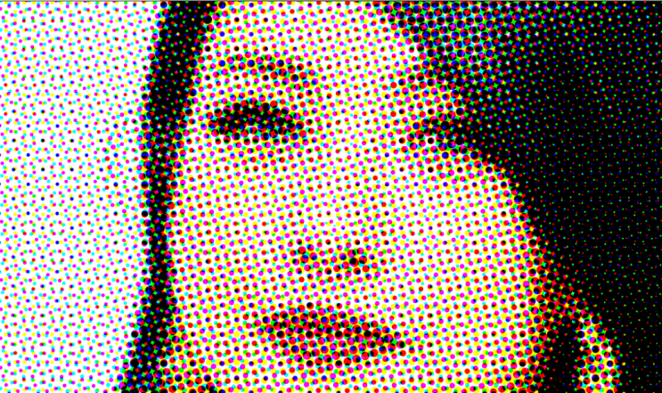 포토샵으로 간단하게 점묘화 효과, 팝아트 효과 주기, 픽셀아트, Pixelate : 네이버 블로그