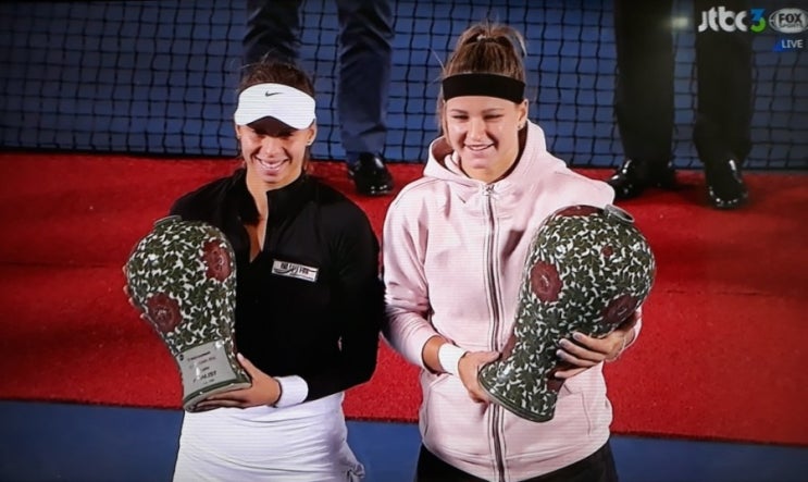 Korea Open 2019 (WTA 280) 결승전. 우천지연후 Muchova 우승(d. Linette) : 네이버 블로그
