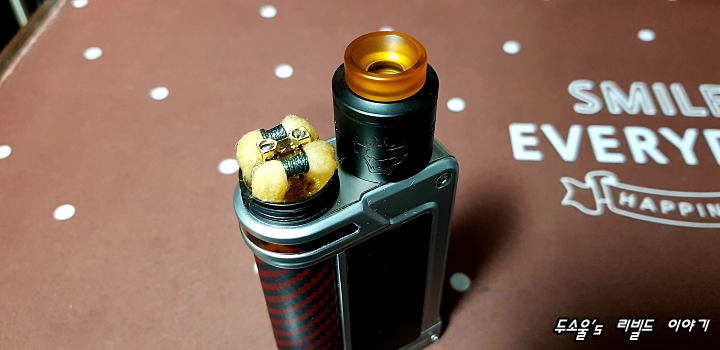 [리빌드 이야기] GeekVapde TENGU RDA with Wotofo Braided & NatvieWicks ...