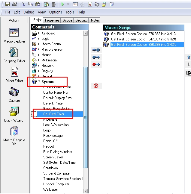 [매익강의7] 매크로 익스프레스 3.8 - Pixel, Mouse Locator : 네이버 블로그