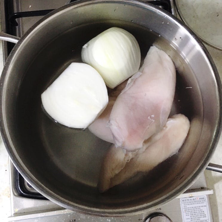 7개월아기 중기이유식 닭육수 닭큐브 만들기 네이버 블로그