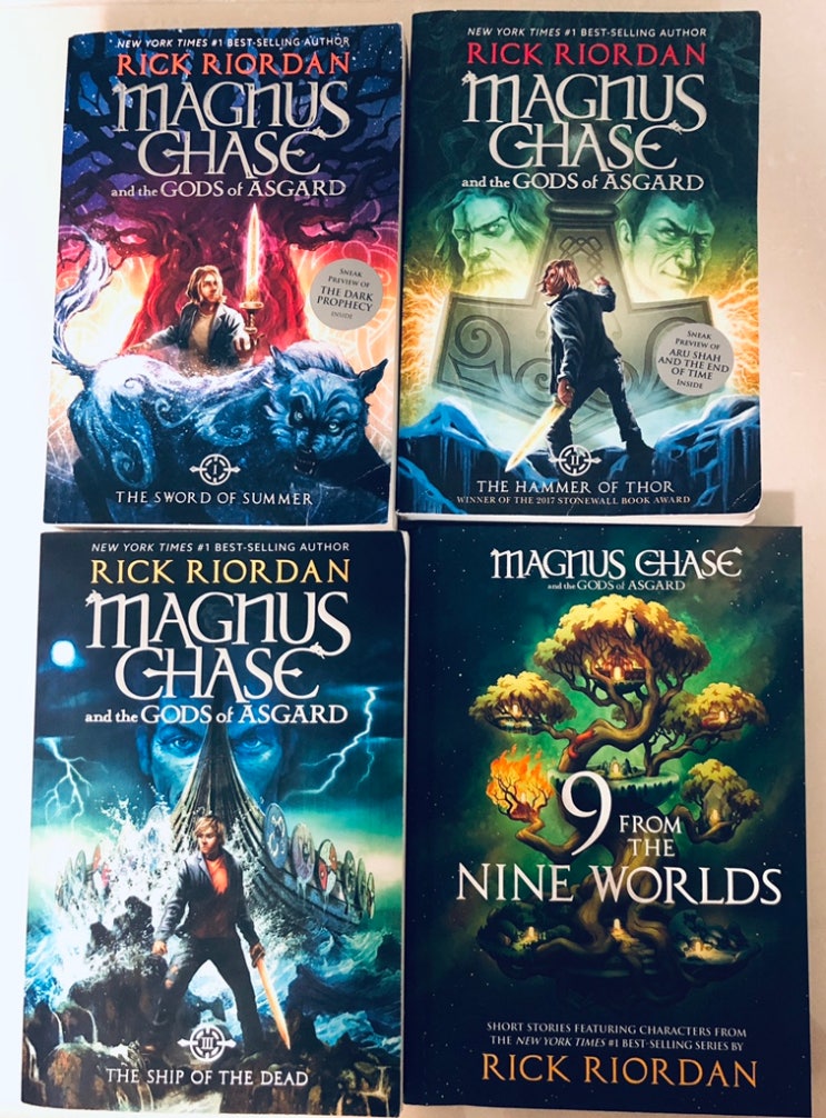 Magnus Chase and the Gods of Asgard by Rick Riordan : 네이버 블로그
