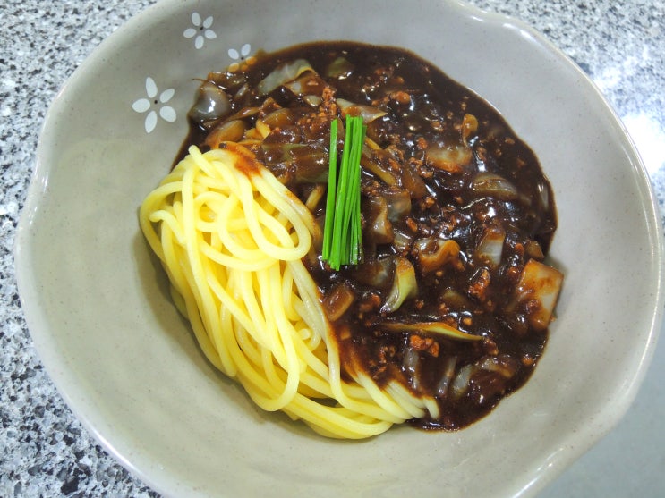 볶음춘장으로 짜장면 만들자!! : 네이버 블로그