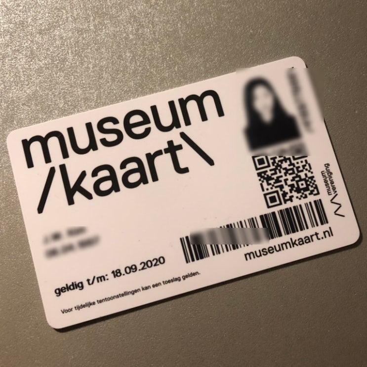 # 네덜란드 교환학생 // 뒤태여신인 museumkaart(뮤지엄카드, 미술관카드) 실물카드 후기! + museum list ...