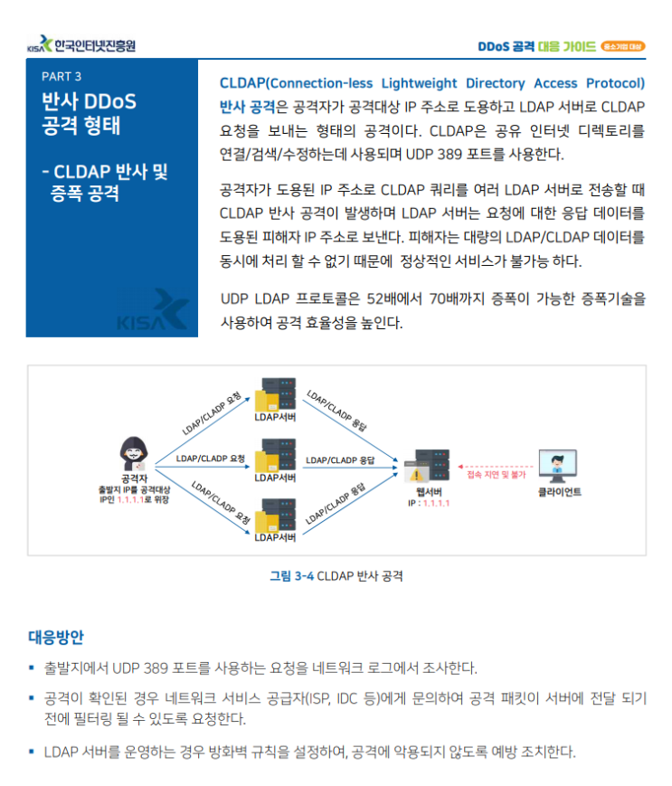CLDAP 프로토콜을 이용한 Reflection DDoS : 네이버 블로그