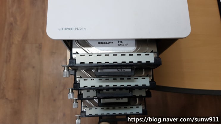 iptime nas4 데이터 복구-RAID5 : 네이버 블로그