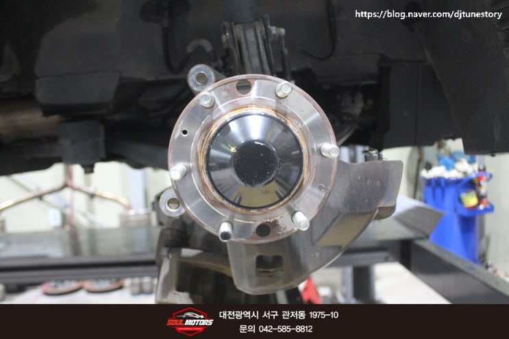 [그랜드스타렉스 경정비]대전하체경정비 및 브레이크전문점 관저동카센터 소울모터스 그랜드스타렉스 프론트 디스크로터 및 패드 교환 ...