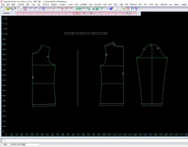 YUKA CAD-가요척 내는 방법 : 네이버 블로그