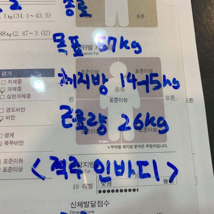 의정부헬스장 민락2지구pt 바디챌린지트레이닝센터 맨투맨챌린지” 진행 중인 백x인 회원님의 다이어트 이야기 휴식기에도 체중은