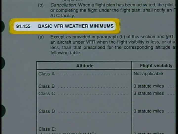 VFR Weather Minimum - 최저기상조건 : 네이버 블로그