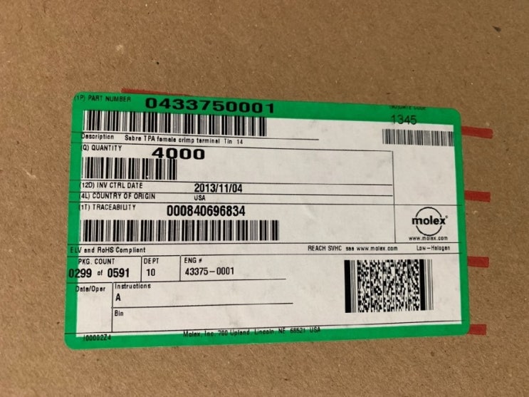 43375-0001 MOLEX : 네이버 블로그